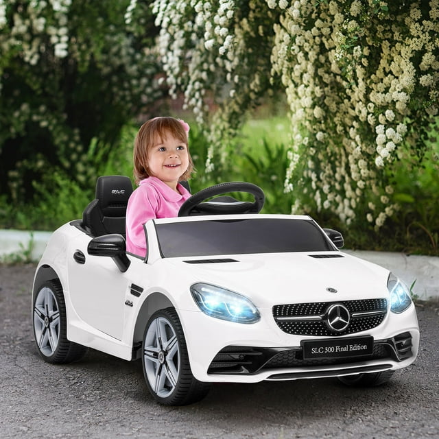Aosom 12V Electric Rideable Toy Car for Toddlers, Child Drivable with ...