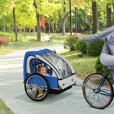 Allen Sports 2-Child Bicycle Trailer and Stroller, model AS2 - Walmart.com
