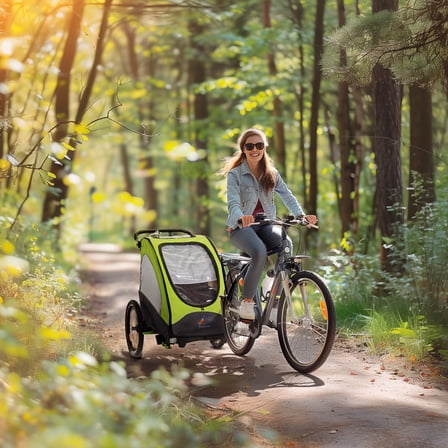 WeeHoo Blast Bike Trailer - Walmart.com