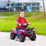 Aosom Kids' Operated Four Wheeler ATV, Toddler's Electric Ride-on Toy ...