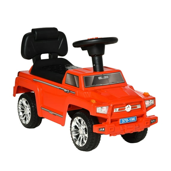 Aosom Kids Ride on Push Car, Style Sliding Walking Car for Toddle with ...