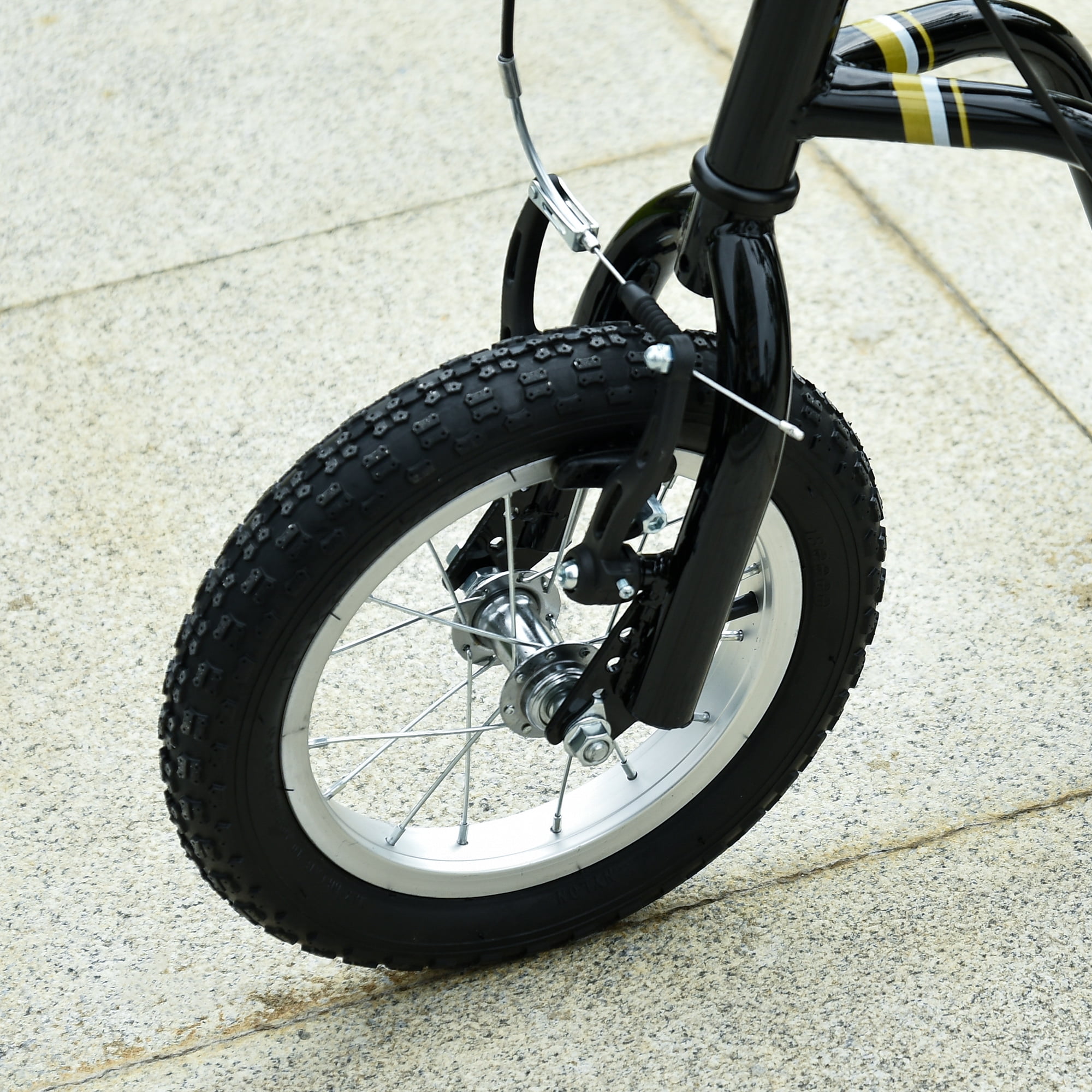 Riding Toys Aosom Youth Scooter Front and Rear Caliper Dual Brakes 12 ...