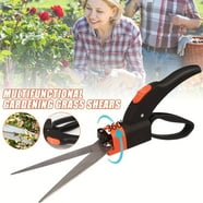 premium garden clippers, work 3 times easier, arthritis weak hand snips ...