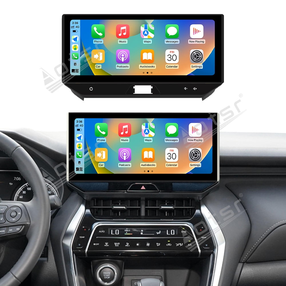Aotsr 12.3 Inch HD Touch Smart Screen Android 14 for Toyota Harrier ...