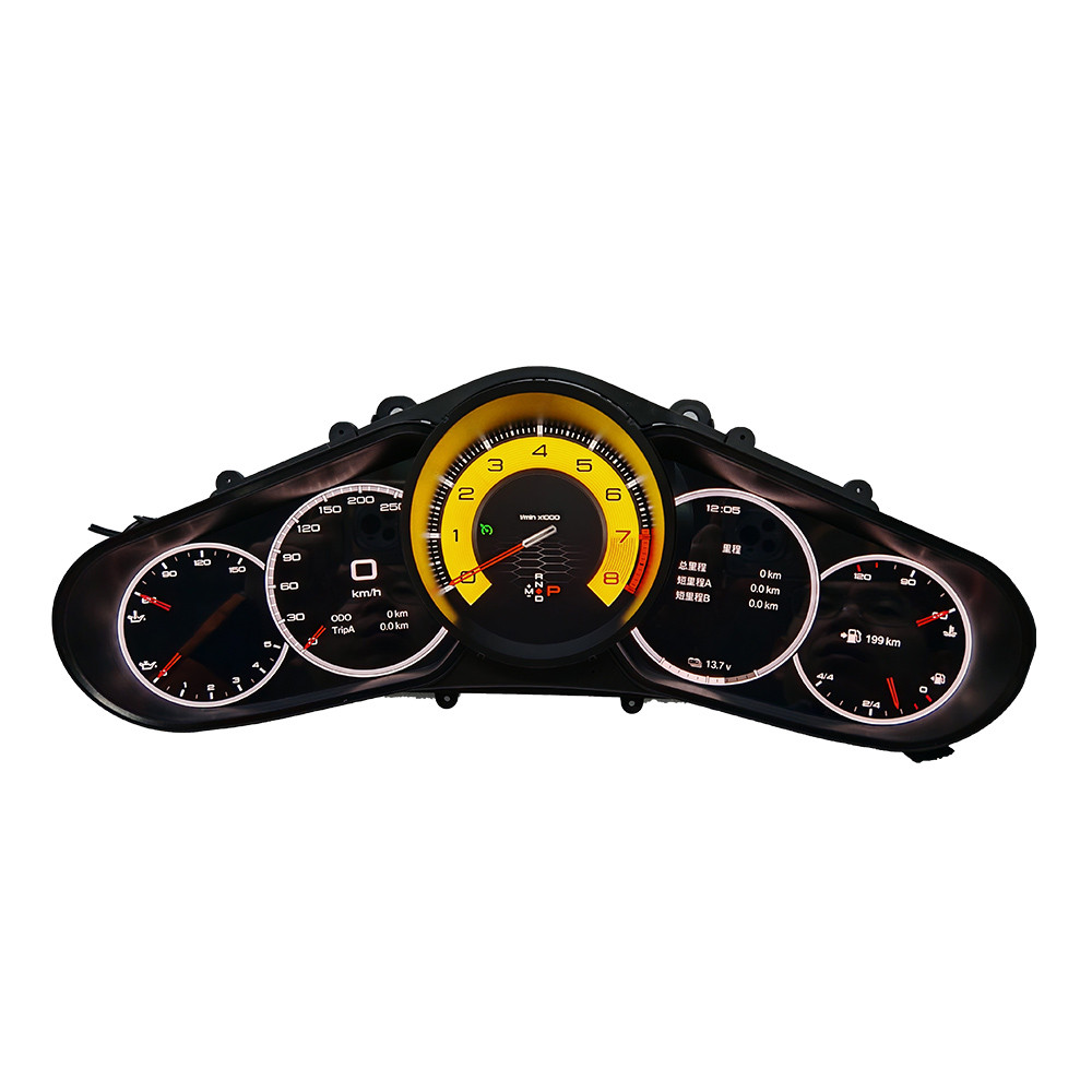 Aotsr 12.3 inch car LCD digital instrument panel instrument cluster ...
