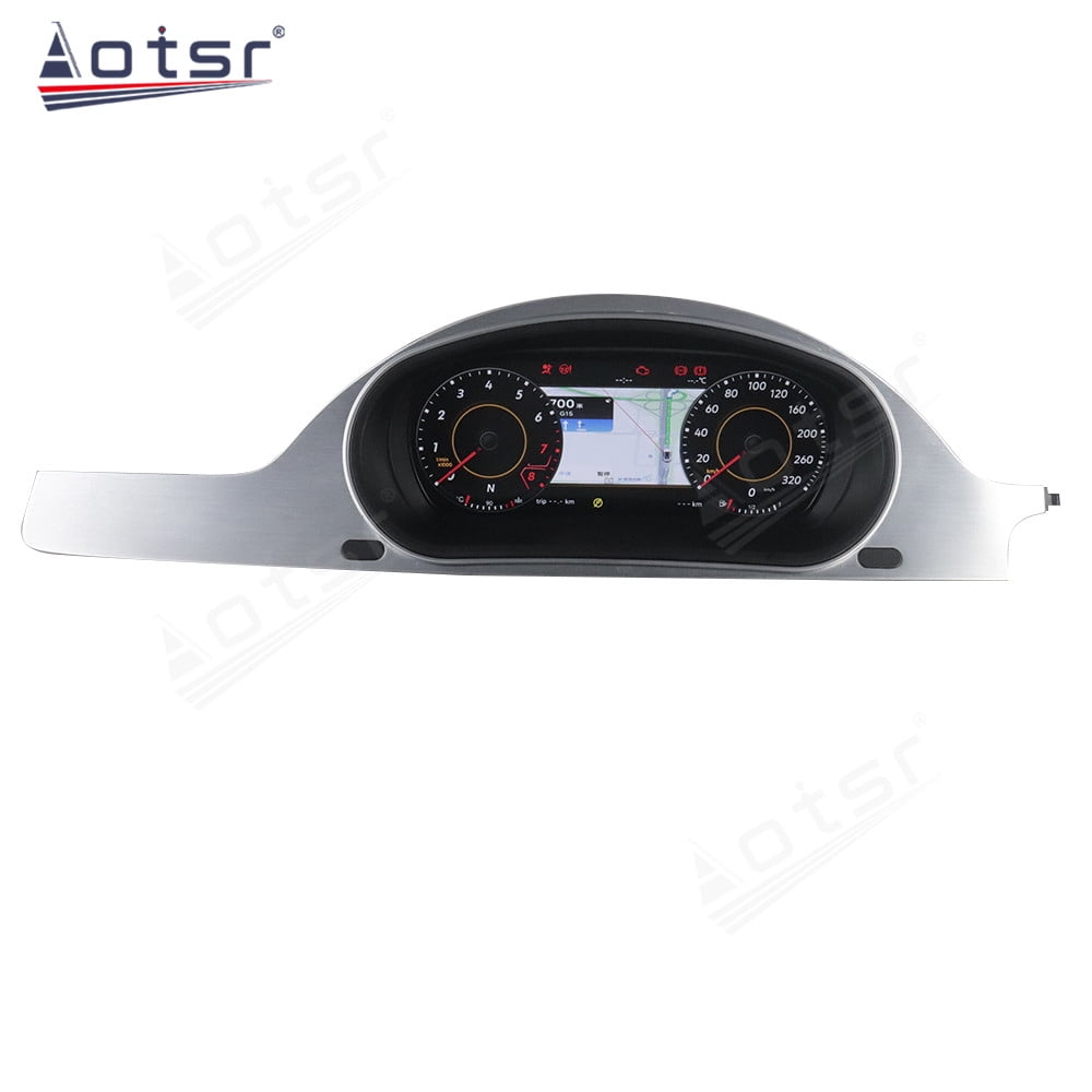 Aotsr 12.3 inch car LCD digital instrument panel instrument cluster ...