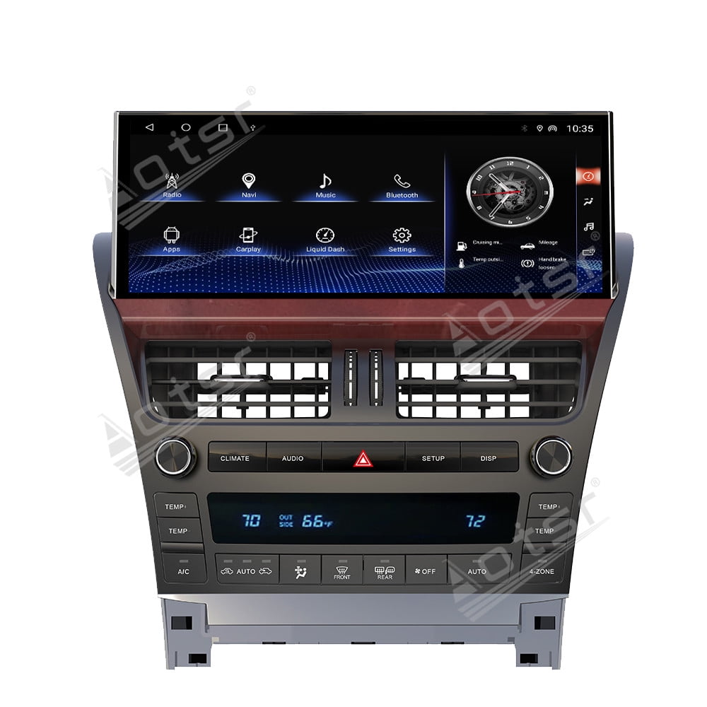 Aotsr 12.3 inch car radio player for Lexus LS460/LS600 2006-2012 ...