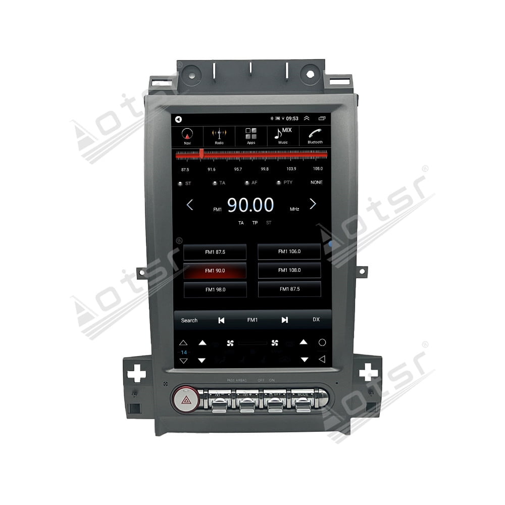 Aotsr 12.8 inch Tesla Style car radio for Ford Taurus 2010-2019 Android ...