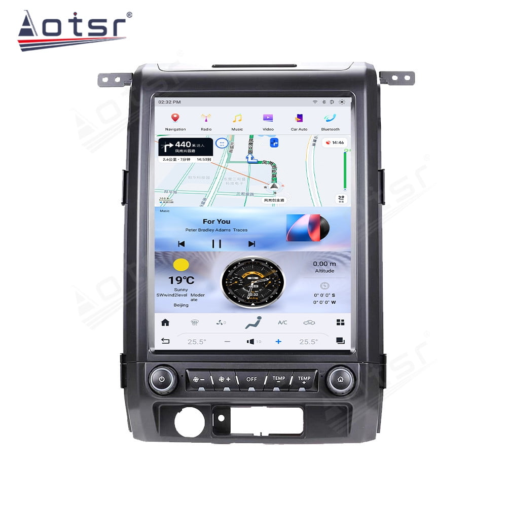 Aotsr 14.4 inch Android 13 Car Radio for Ford F150 2009-2012 Stereo ...