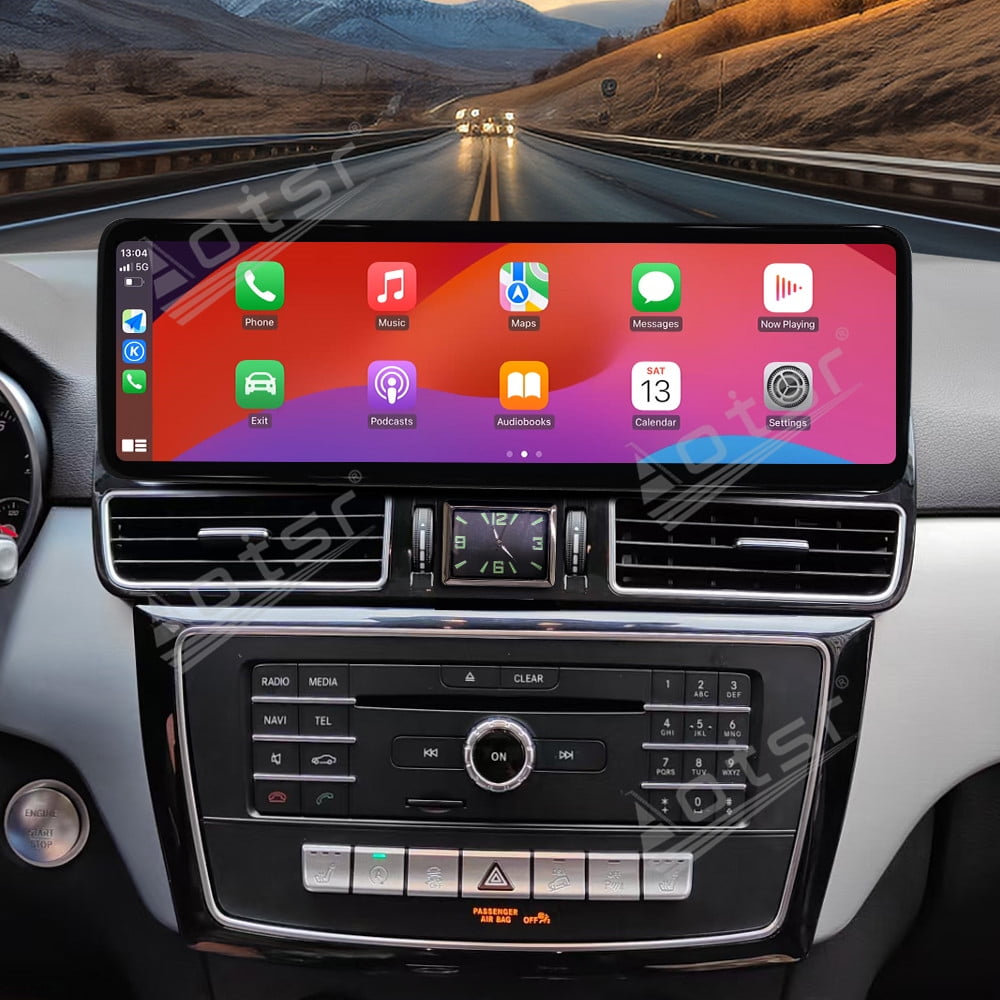 Aotsr 14.9 inch Android 14 Touch Screen Car Radio For Mercedes-Benz GLE ...