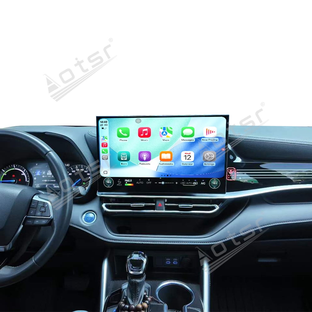 Aotsr 15.8” Tesla style Car Radio For Toyota Highlander 2022-2025/Crown ...