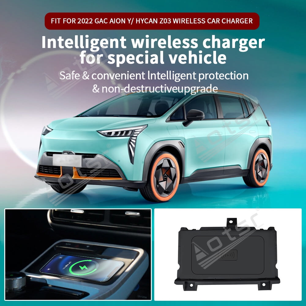 Aotsr AI car Auto wireless charger for AION Y/HYCAN Z03 2022 ...