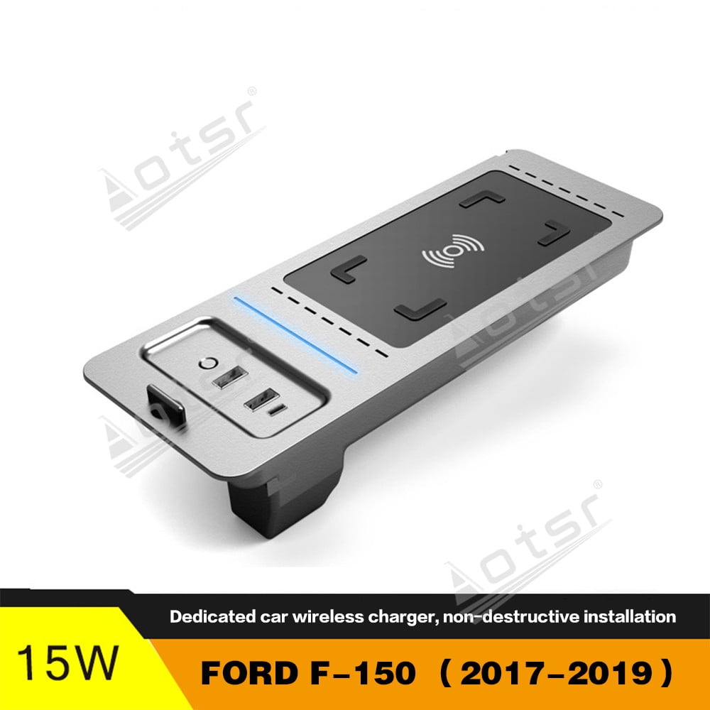Aotsr AI car Auto wireless charger for Ford F150 2017-2019 Intelligent ...
