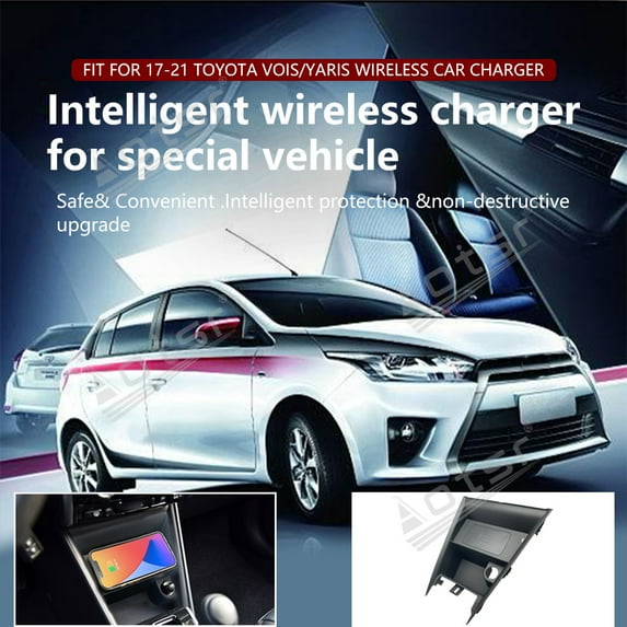 Aotsr AI car Auto wireless charger for Toyota Vios 2017-2021 ...