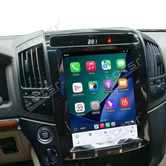 Aotsr Android 14 Auto 12.1 inch Stereo Multimedia Player For Toyota Land Cruiser 2008-2015 ...