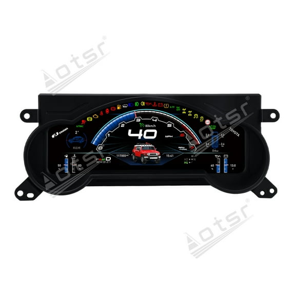 Aotsr Car Digital Dashboard Cluster For TOYOTA LAND CRUISER FJ 2007 ...