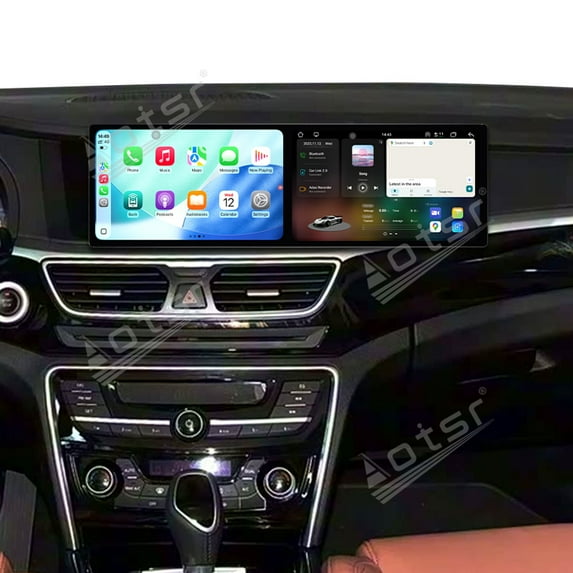 Aotsr Dual 10.1 inch Screen Car Radio For Geely Borui 2015-2016 Android ...