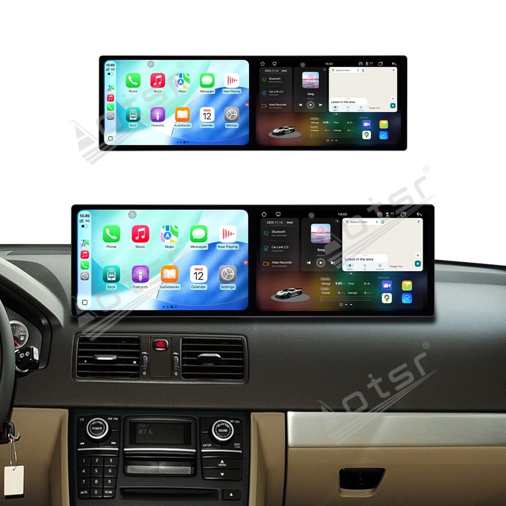 Aotsr Dual 10.1 inch Screen Car Radio for Volvo XC90 2002-2014 Android ...