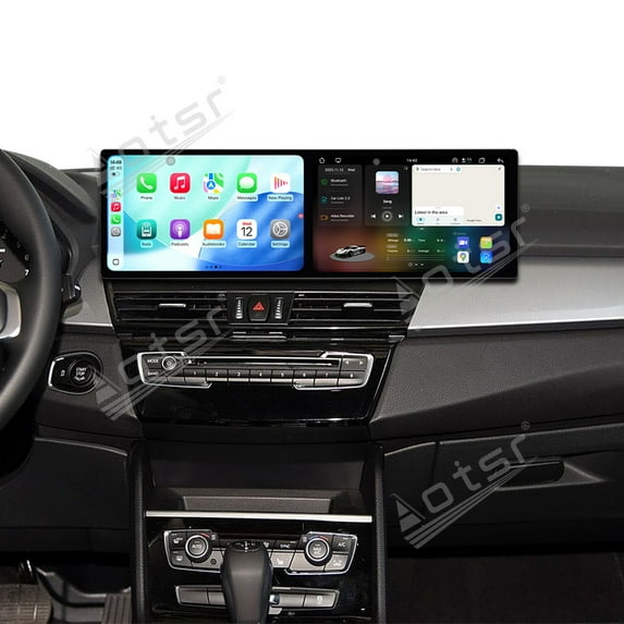 Aotsr Dual 9.1 inch Screen Car Radio For BMW 2 Series Touring 2013-2019 ...