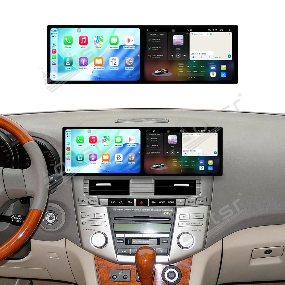 Aotsr Dual 9.1 inch Screen Car Radio For Lexus RX300 RX330 2004-2008 ...