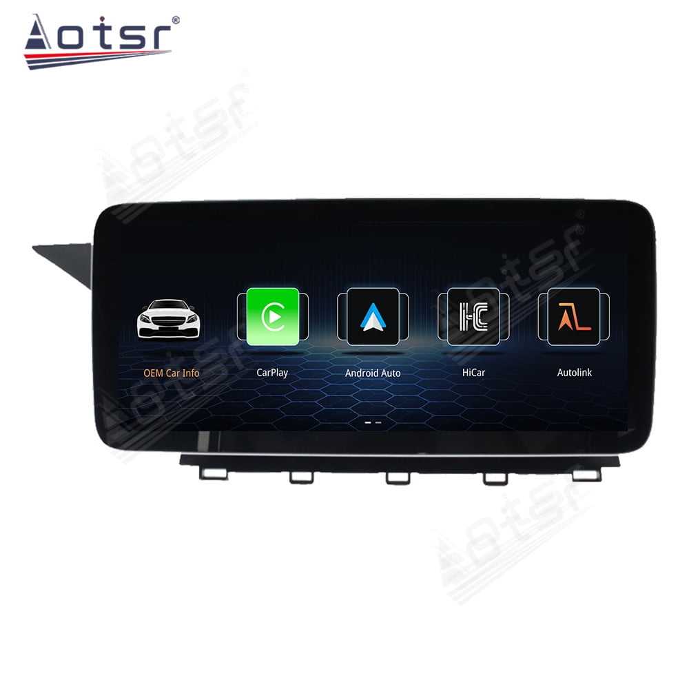 Aotsr Ultra Narrow 12.3 inch 1920 * 720 Car Radio for Mercedes Benz GLK ...