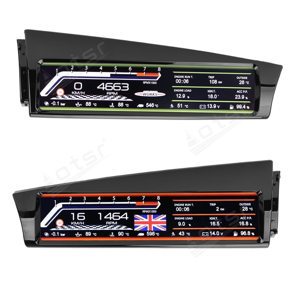 Aotsr co-pilot display speed data display screen suitable for Mini F55 ...