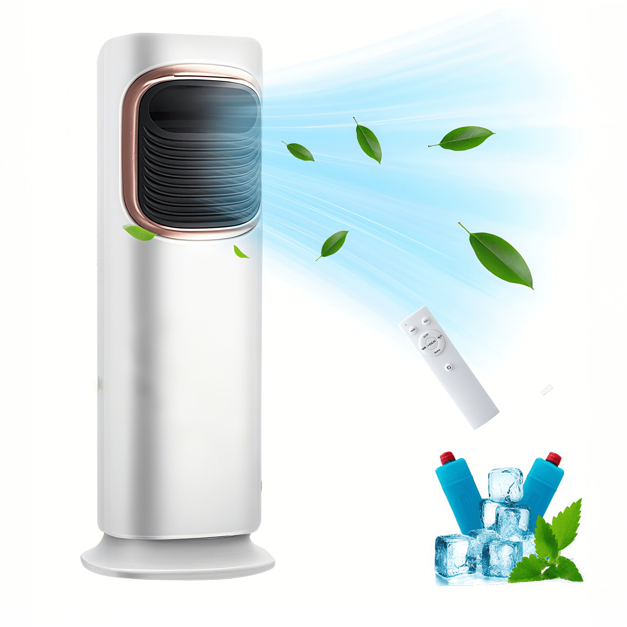 Aottop 8000 BTU Portable Air Conditioner, 3-in-1 AC Unit with Fan ...