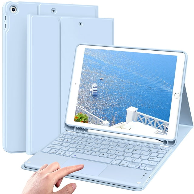 Aoub Detachable Keyboard Case for iPad 10.2 inch (2021/2020/2019 ...
