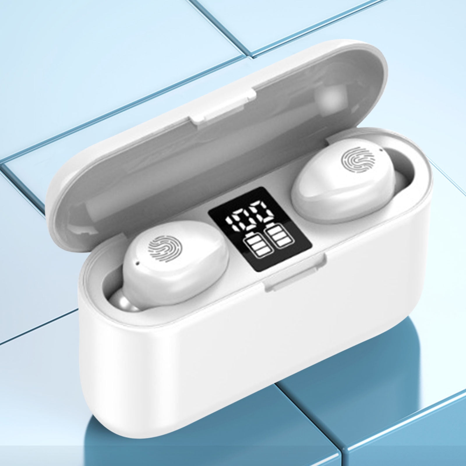 Aoujea Ear Buds Wireless Bluetooth Earbuds Fingerprint Headset In-ear ...