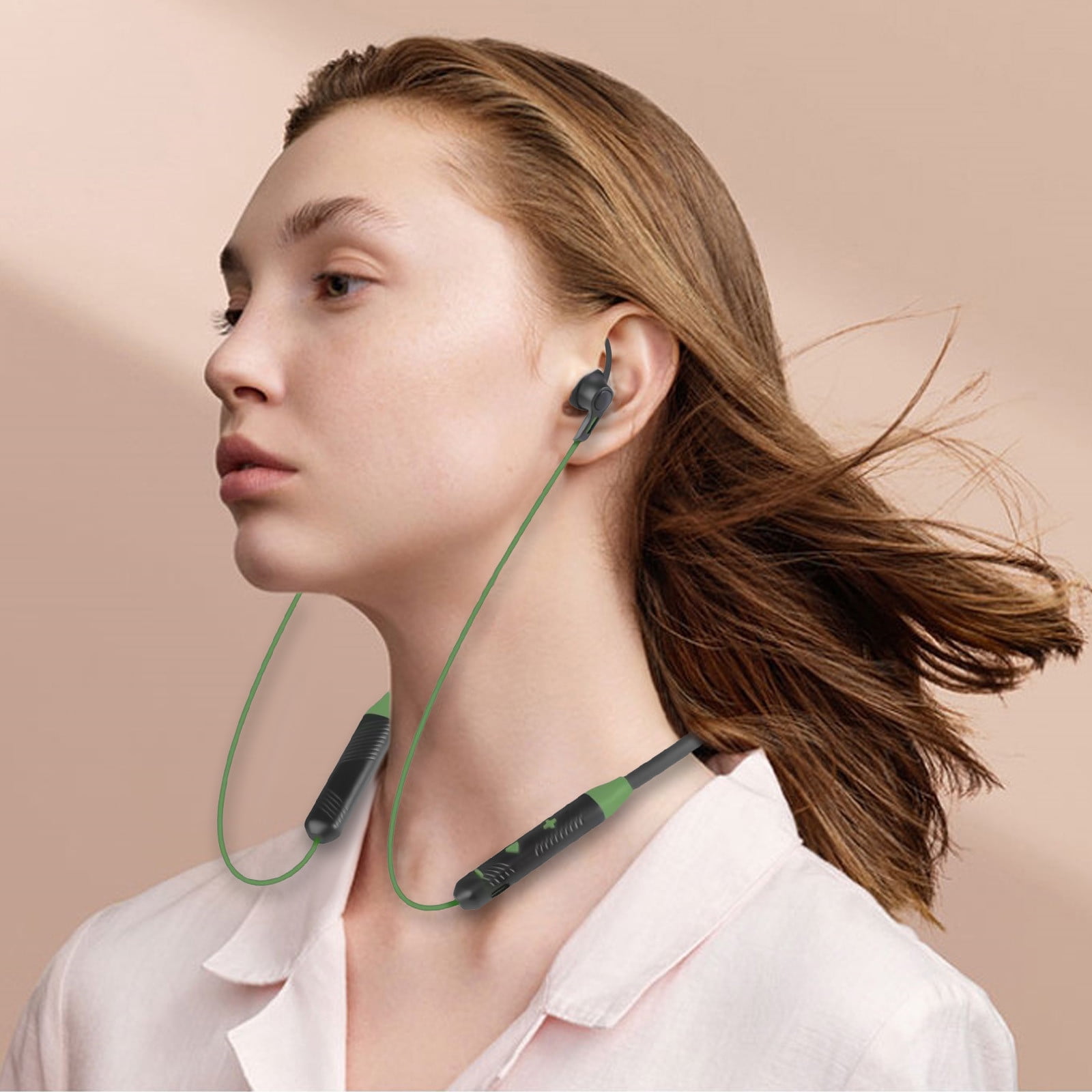 Aoujea Ear Buds Wireless Bluetooth Earbuds Neckband Bluetooth 5.0 ...