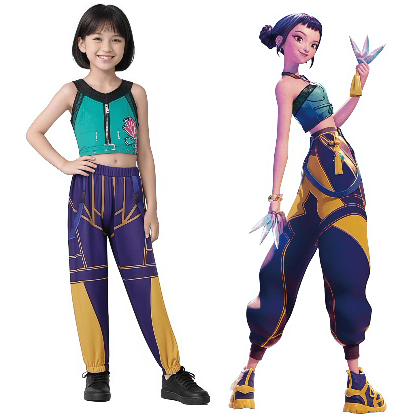 Aovd 2026 New Girls Pop Singer Outfit Set for Pendant Dance, Stage ...
