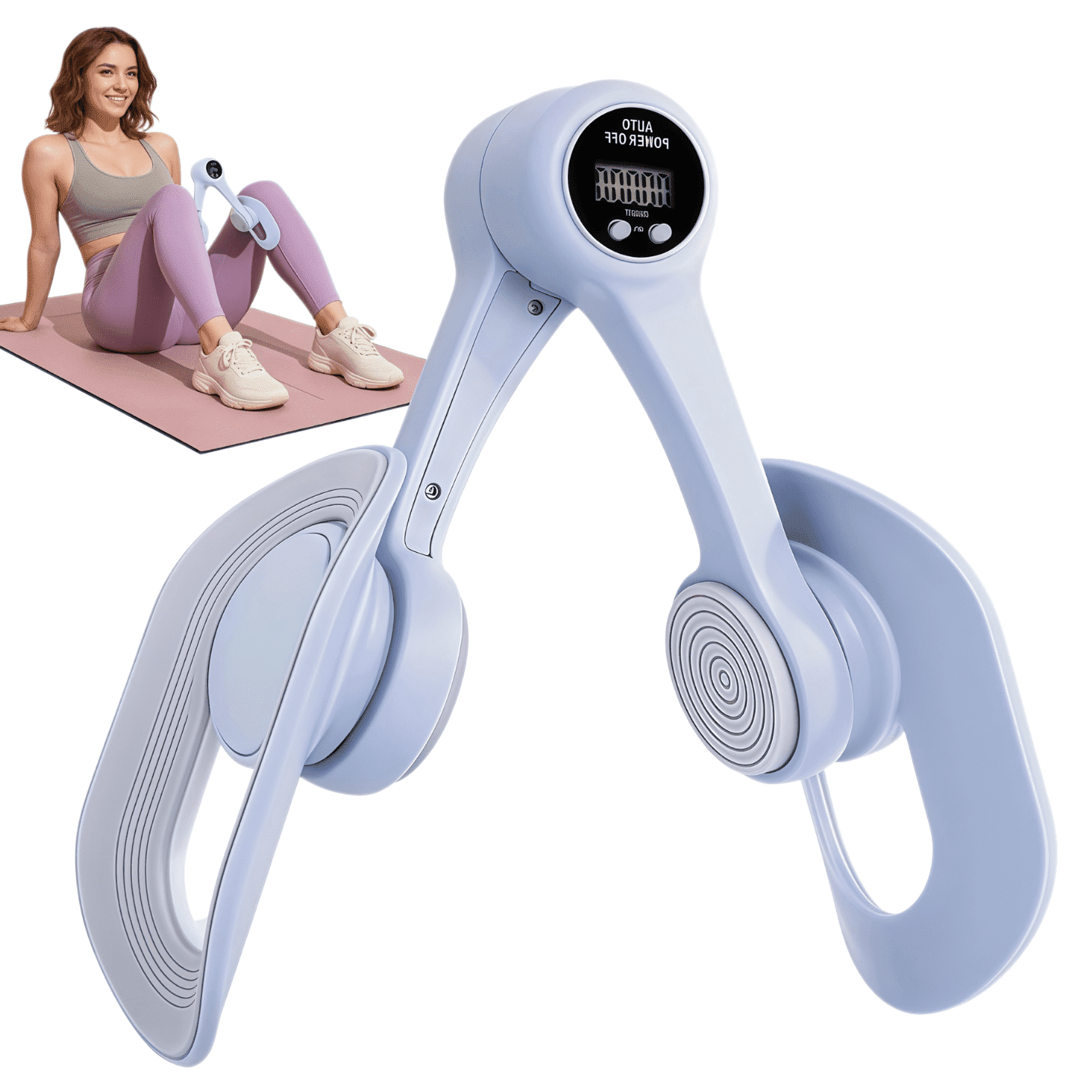 Aovd 2026 Upgraded Thigh Master Pelvic Floor Exercise Devices with ...