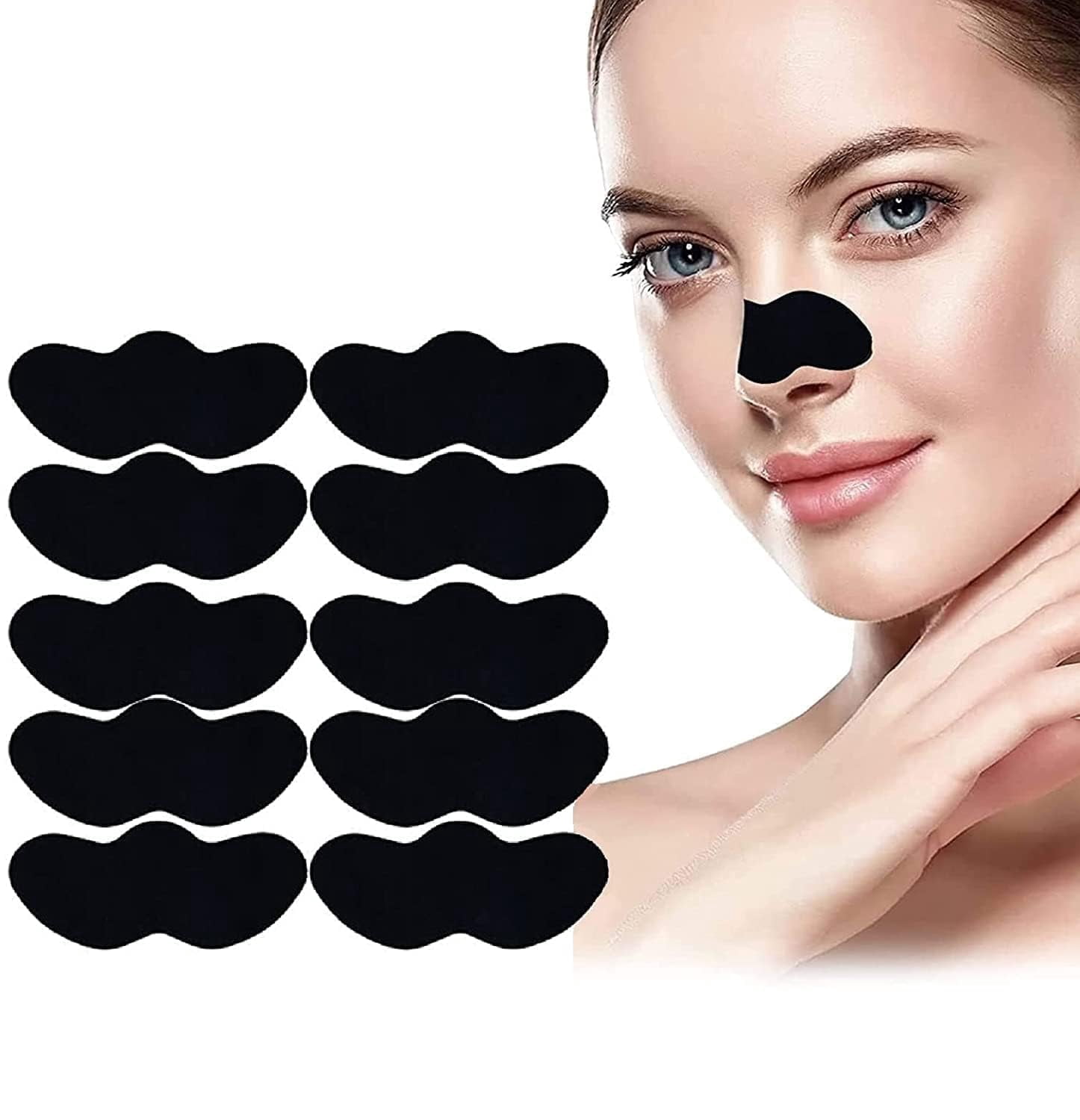 Aoxeria Deep Purifying Nose Strips for Women Men With Fuji Green Tea ...