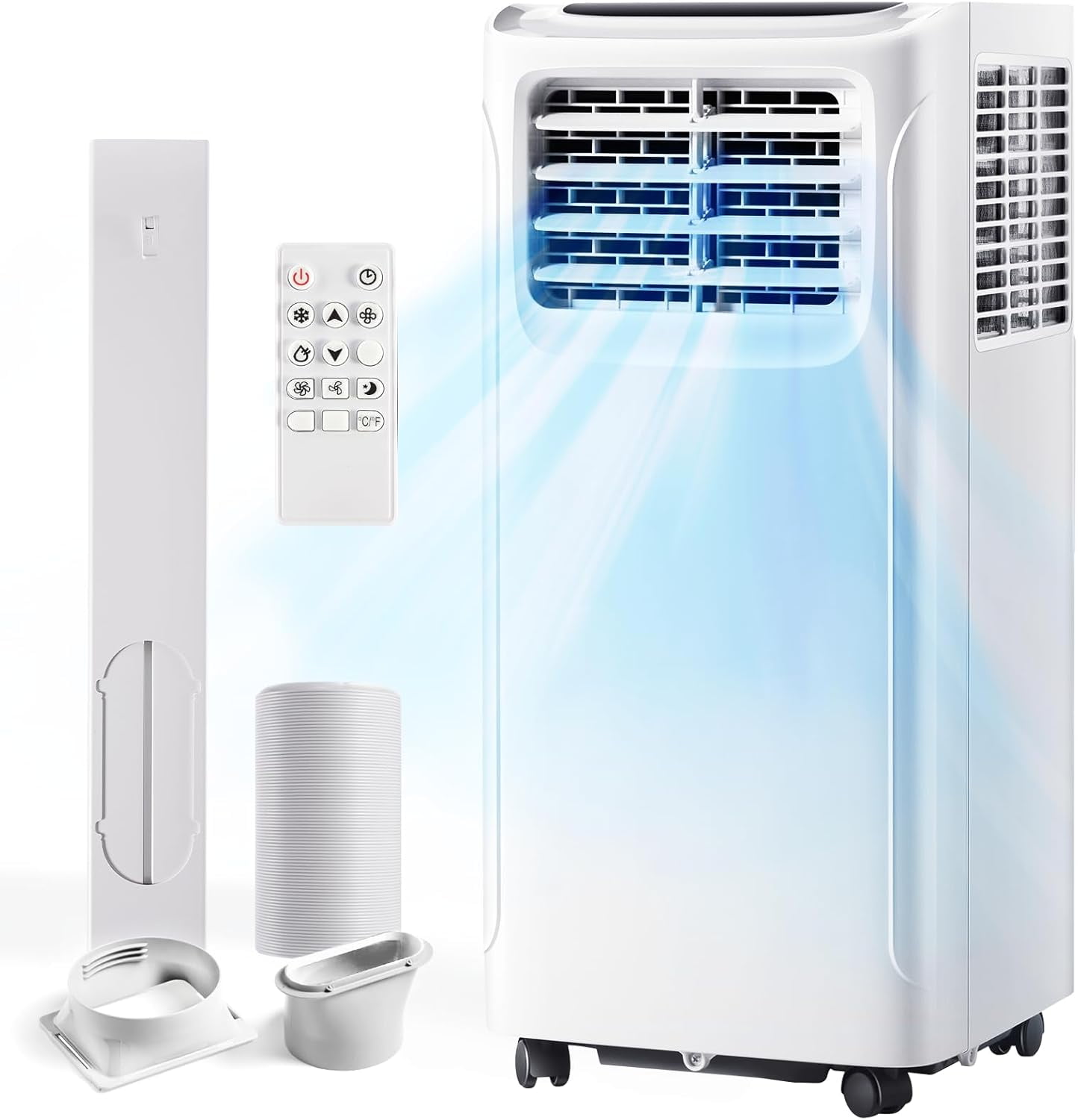 Aoxun 10,000 BTU Portable Air Conditioner and Heater, 4-IN-1 ...