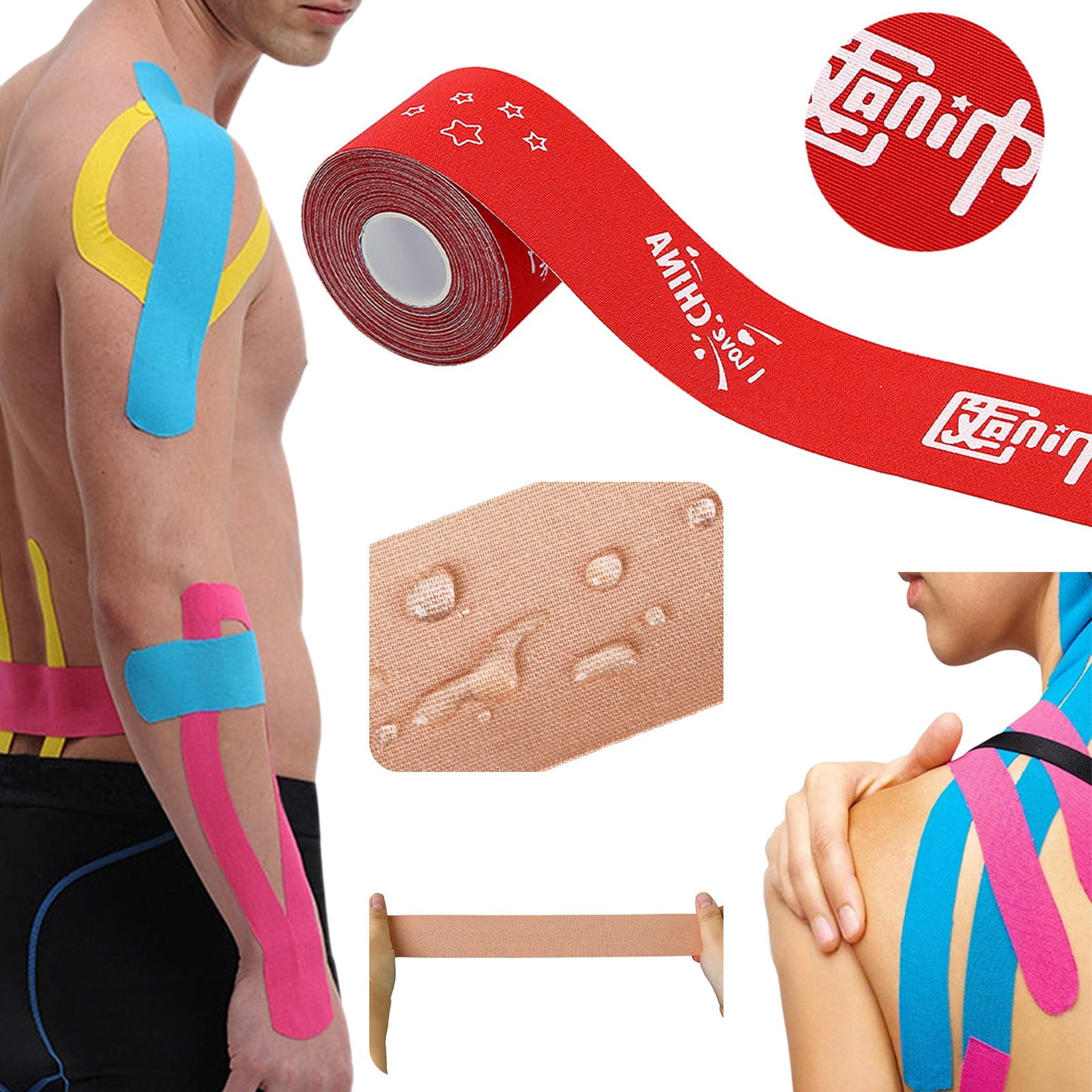 Xtyrm 1Pc Athletic Tape,Aerial Hoop Tape,Muscle Tape,Sports Tape ...