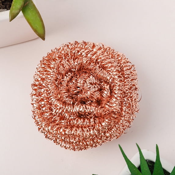 Aoyunhp 1Pc Copper Coated Scourers,Stainless Steel Scrubbing Pads ...