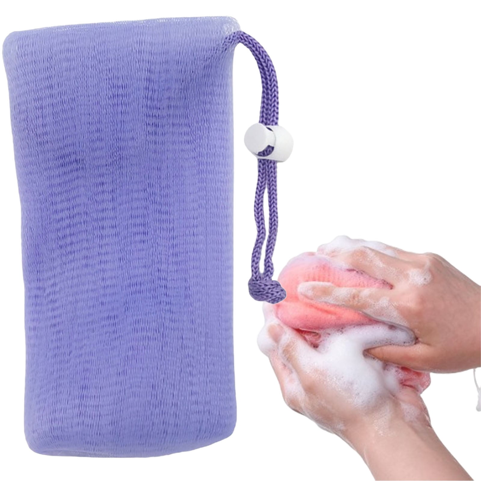 Aoyunhp 1Pc Soap Foaming Mesh Bag,Mesh Exfoliating Soap Saver Bag,Soap ...