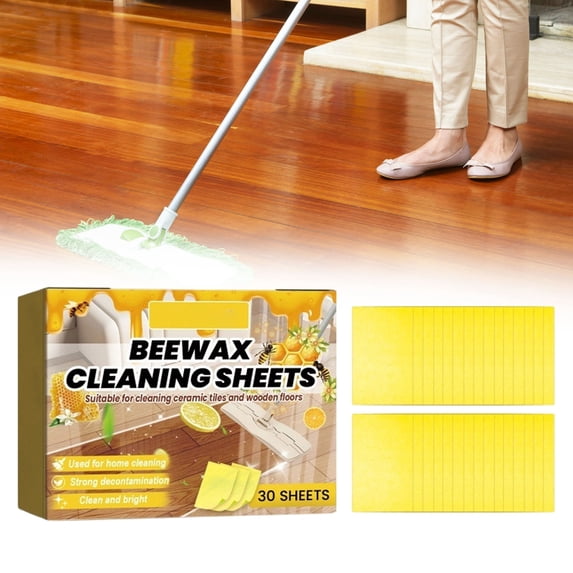 Aoyunhp 30Pcs Multi Floor Cleaning Tablets,Beeswax Floor Cleaning ...