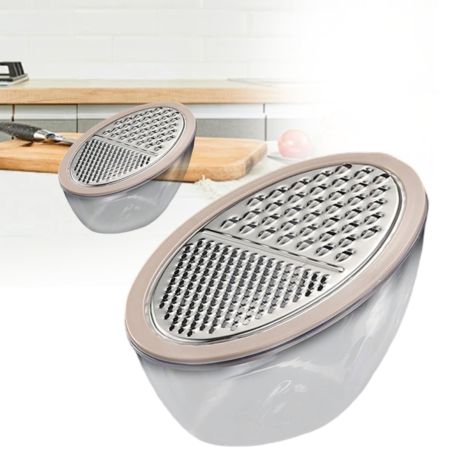 Aoyunhp Cheese Grater with Container,Vegetable Slicer,Multi Purpose ...