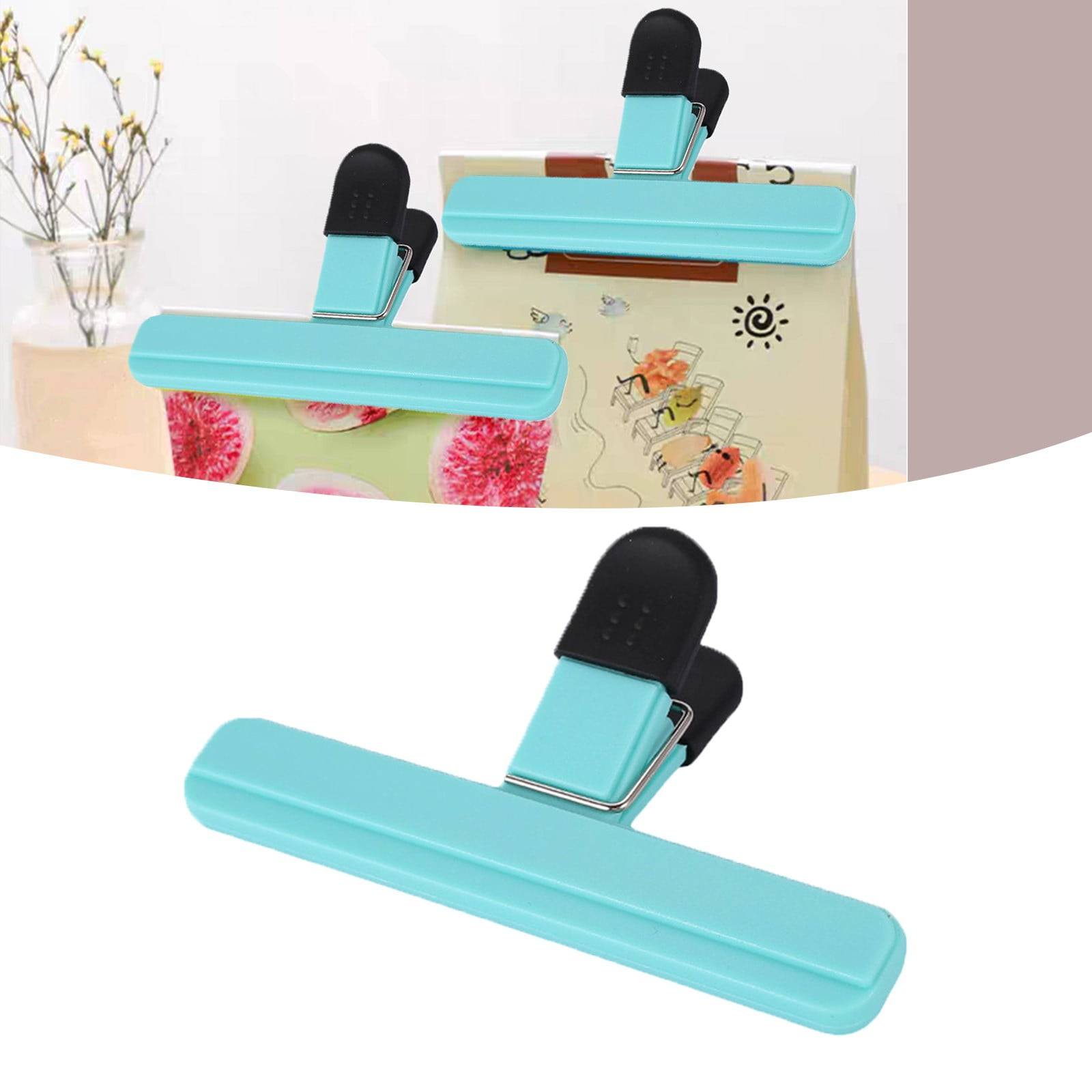 Aoyunhp Food Clips,Upgrade Wide Open Bag Clips for Food Storage with ...