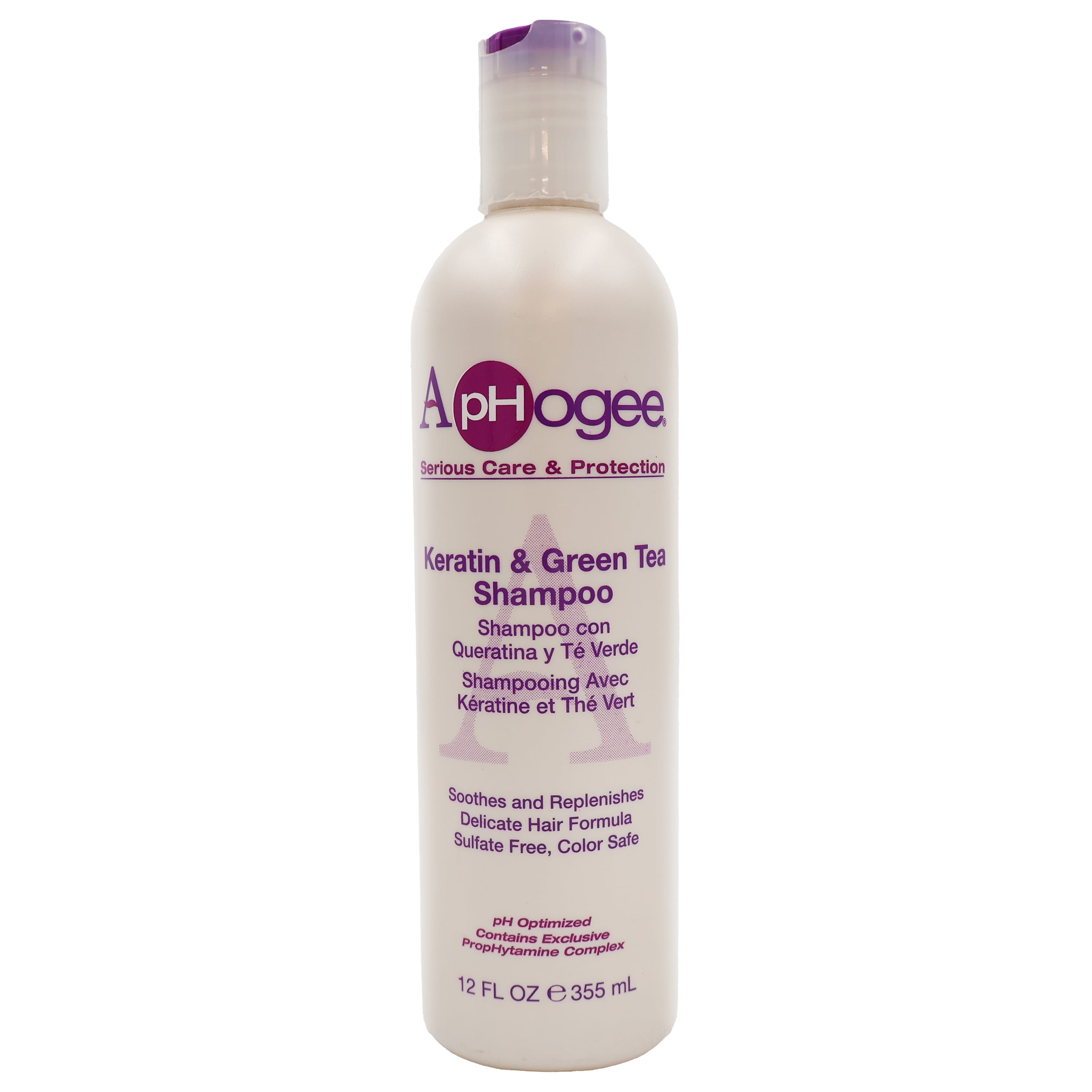 ApHogee Shampoo, Keratin and Green Tea, 12 Oz - Walmart.com