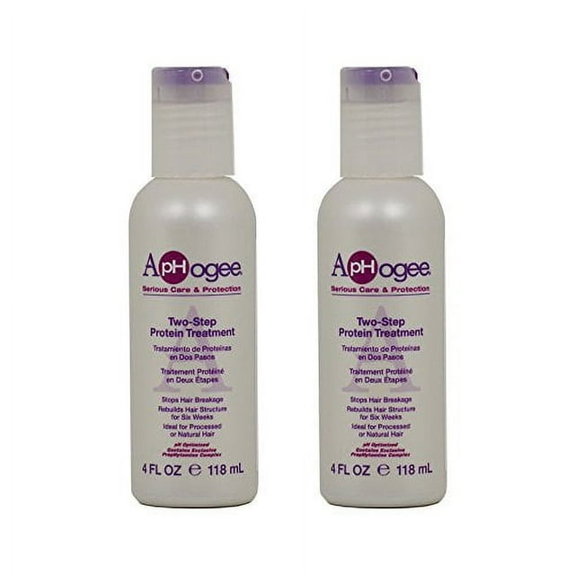 ApHogee Two-Step Protein Treatment 4oz "Pack of 2" - Walmart.com