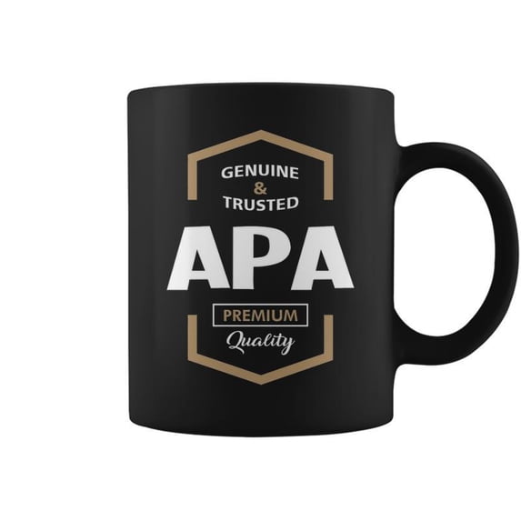 Apa Grandpa Gift Genuine Trusted Apa Quality Coffee Mugs - Walmart.com