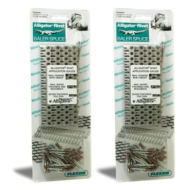 Apache 25091312 4" Wide Alligator Ready Set Staple Fastener ...