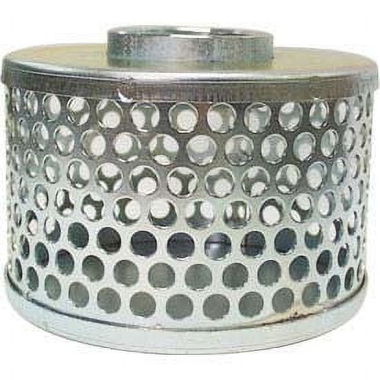Apache 70000504, 2" FNPT Plated Steel Round Hole Strainer - Walmart.com