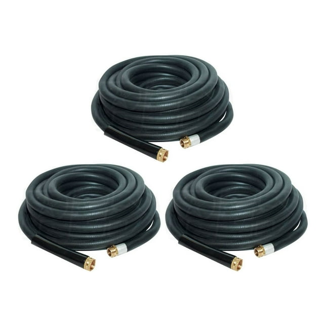 Pool Backwash Hose VEVOR Backwash Hose, 2 In X 50 Ft, Heavy-Duty PVC Flat Pool Discharge Hose ...