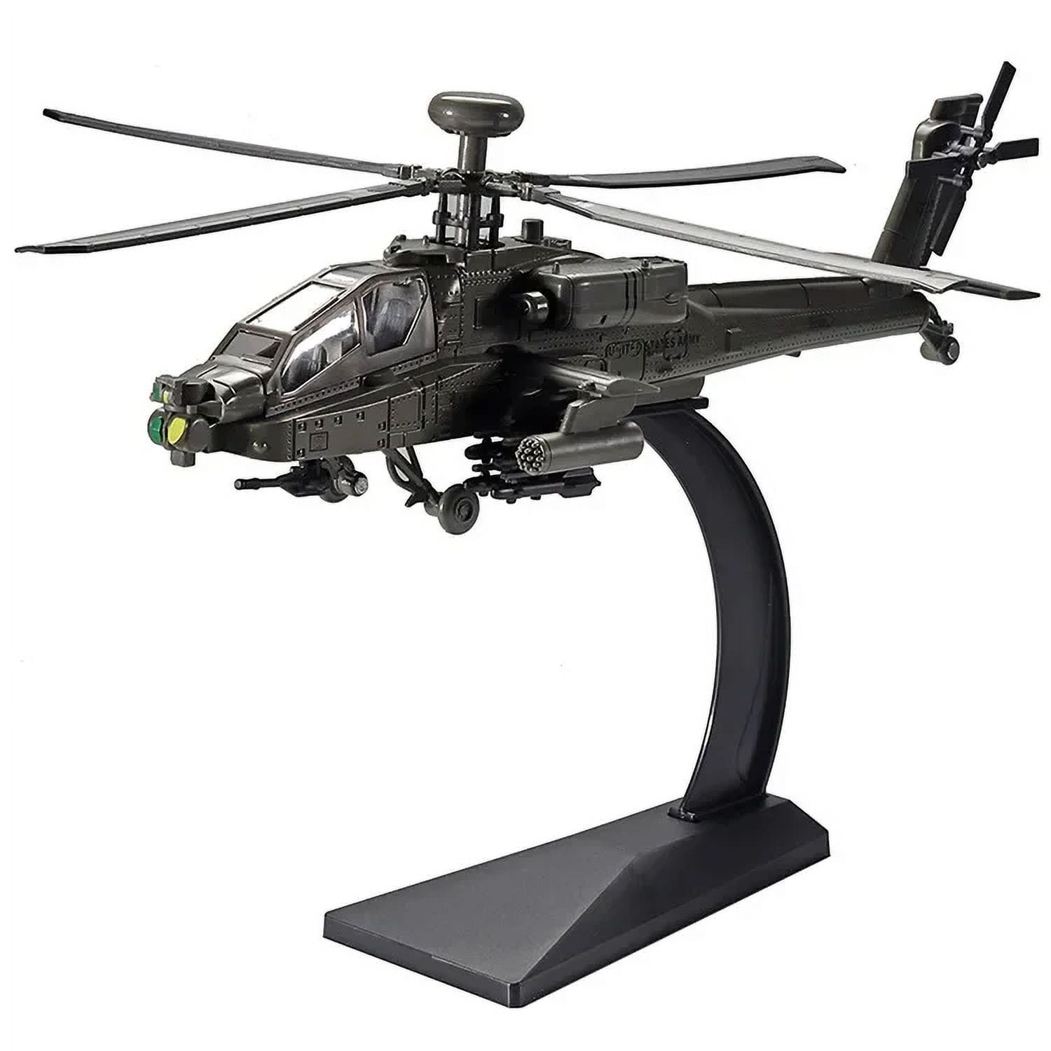 Apache Helicopter 1/32 Scale Diecast Alloy Model Collectible Toy Gifts ...