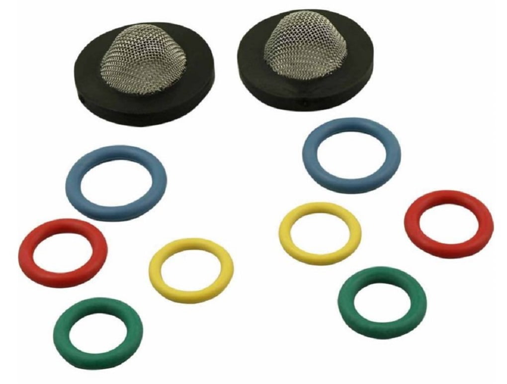 Apache Hose 99023468 Pressure Washer Water Inlet Filters and O-Ring ...
