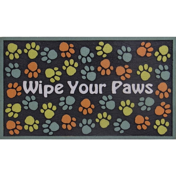 Apache Mills Apache Wipe Your Paws Door Mat - Pack of 6 - Walmart.com
