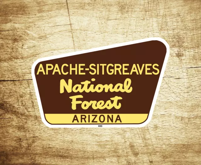 Apache Sitgreaves National Forest Decal Sticker Arizona Park Sticker ...